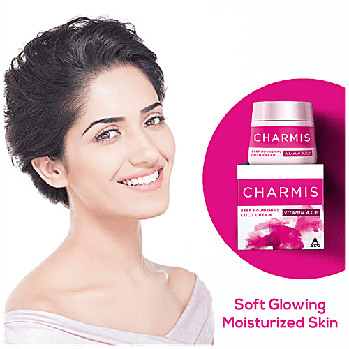 Buy Charmis Vitamin A,C & E Cold Cream - Deep Nourishing, With Free ...