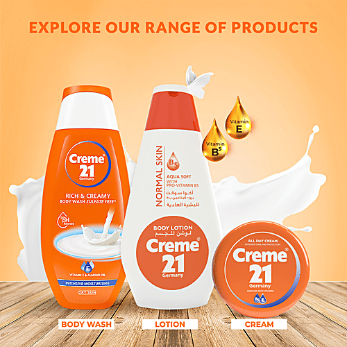 Buy Creme 21 Crème 21 AquaSoft Body Lotion-All Season,Goodness of 5 ...
