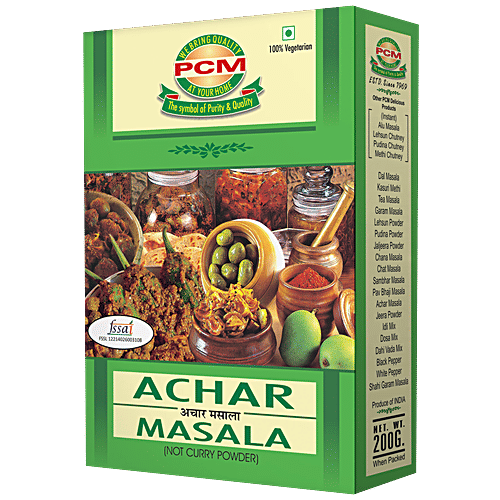 Buy PCM Masale Achar Masala Online at Best Price of Rs 80 - bigbasket