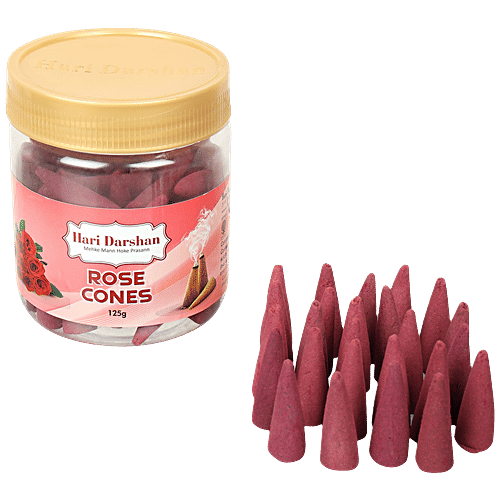 Buy Hari Darshan Rose Dry Dhoop Cones Online at Best Price of Rs 90 ...