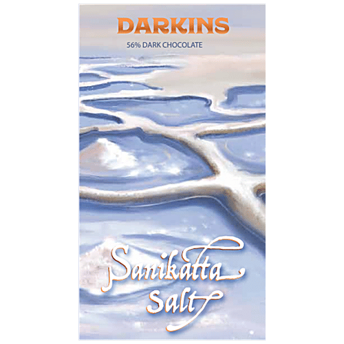 Buy Darkins Artisanal Dark Chocolate - With Sanikatta Salt, Vegan ...