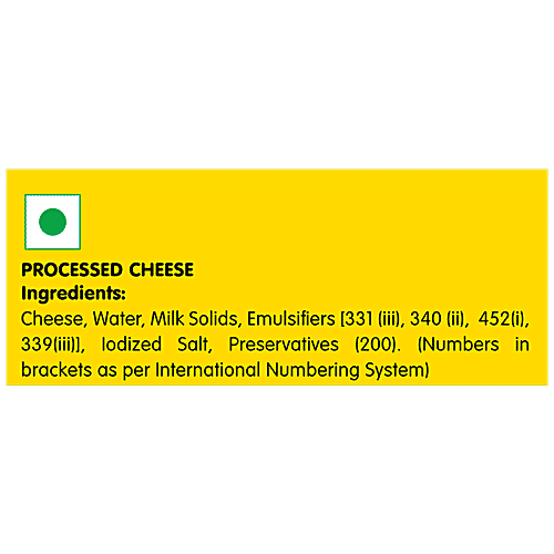 Buy Nutdelight Processed Cheese Block - Easy To Grate, Slice & Melt ...