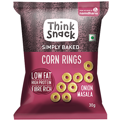 Buy Think Snack Ready To Eat Snack - Corn Rings,Onion Masala, Crunchy ...