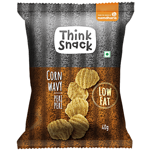 Buy Think Snack Ready To Eat Snack - Corn, Wavy Peri Peri Online at ...