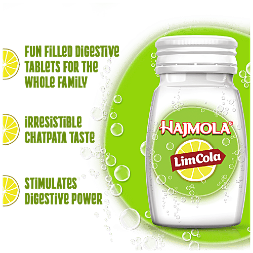 Buy Dabur Hajmola - Limcola, Lemon Flavour Digestive Tablets Online at ...