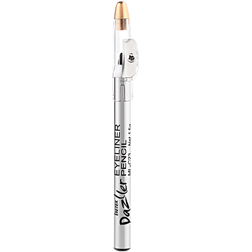Buy Eyetex Dazller Eyeliner Pencil - Black, Easy Glide, For Matte ...