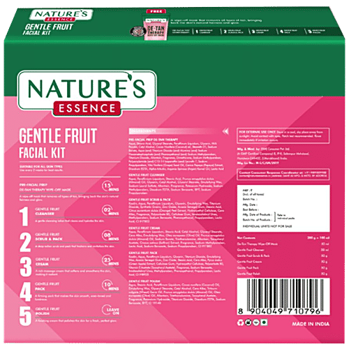Buy Natures Essence Gentle Fruit Facial Kit, Online at Best Price of Rs 467.50 - bigbasket