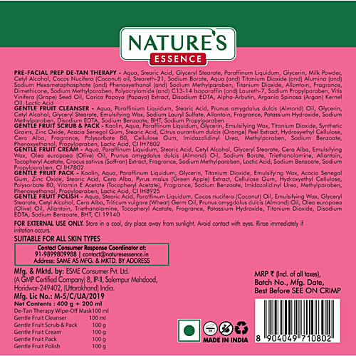 Buy Natures Essence Gentle Fruit Facial Kit Online at Best Price of Rs 935 - bigbasket