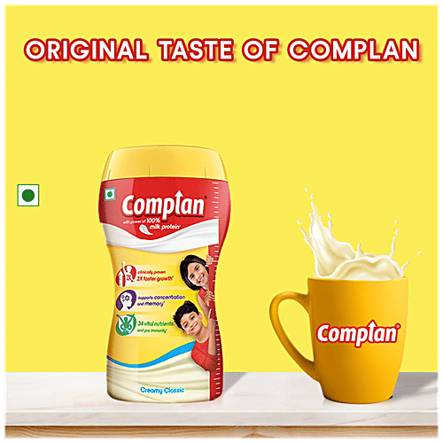Buy Complan Nutrition & Health Drink - 2X Faster Growth, 34 Vital ...