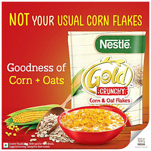 Buy Nestle Gold Crunchy Oats & Cornflakes - With Immuno-Nutrients ...