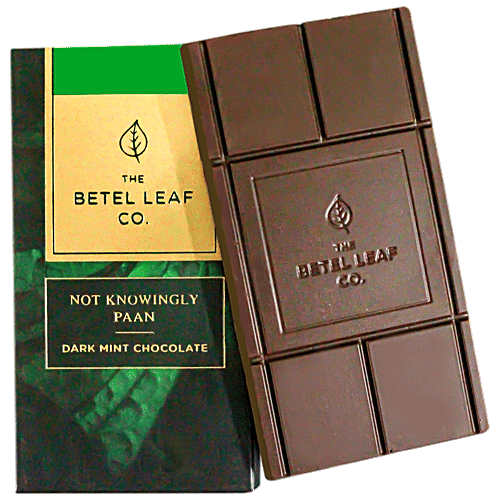 Buy The Betel Leaf Co. Not Knowingly Paan - Dark Mint Chocolate Online ...
