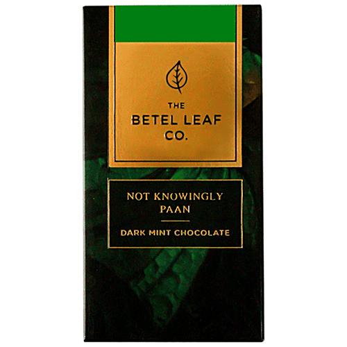Buy The Betel Leaf Co. Not Knowingly Paan - Dark Mint Chocolate Online ...