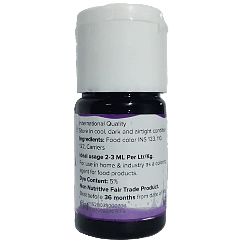 Buy Royal Indian Foods Food Colour - Violet Online at Best Price of Rs ...