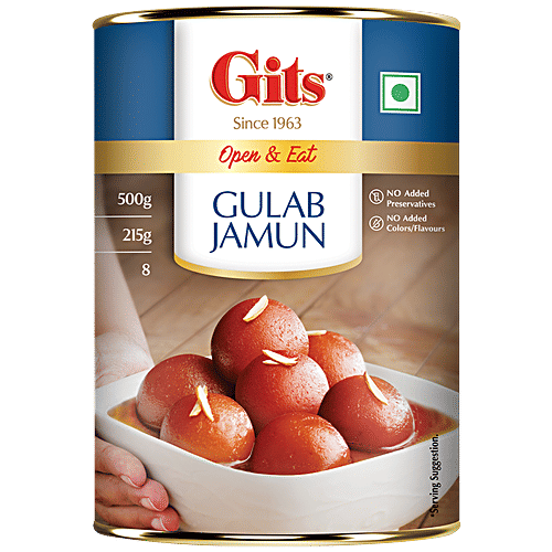 Buy Gits Gulab Jamun - Open & Eat, No Added Preservatives, Colours ...