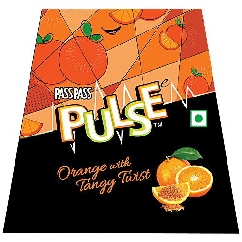 Buy Pulse Orange Candy - With Tangy Twist, Hard-Boiled Online at Best ...