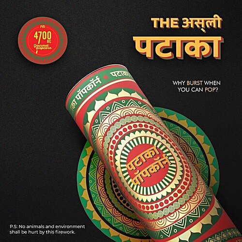 Buy 4700BC Pataka Popcorn Diwali Combo Gift Box - Nutty Tuxedo ...