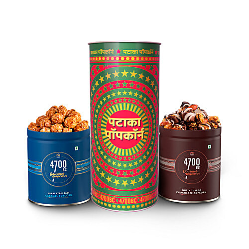 Buy 4700BC Pataka Popcorn Diwali Combo Gift Box - Nutty Tuxedo ...