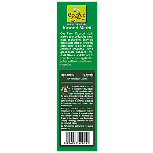 Buy Cee Pee Kasoori Methi/Fenugreek - Taste Enhancer, Rich In Health ...