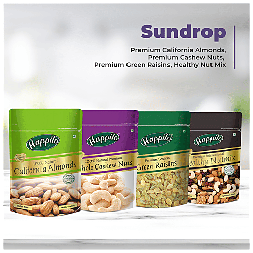 Buy Happilo Dry Fruit Celebrations Gift Box - Snowdrop Online at Best ...