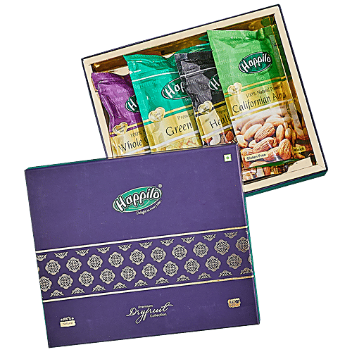 Buy Happilo Dry Fruit Celebrations Gift Box - Snowdrop Online at Best ...