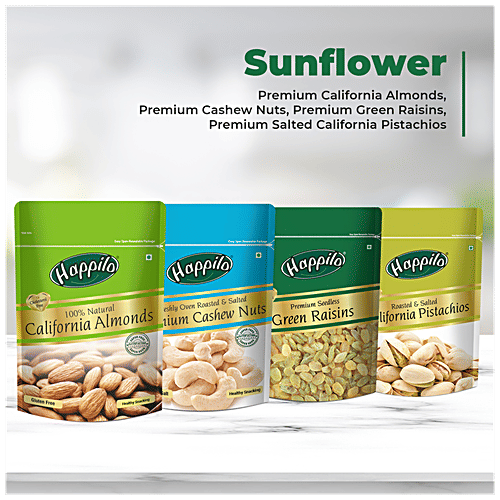 Buy Happilo Dry Fruit Celebrations Gift Box - Sunflower Online at Best ...