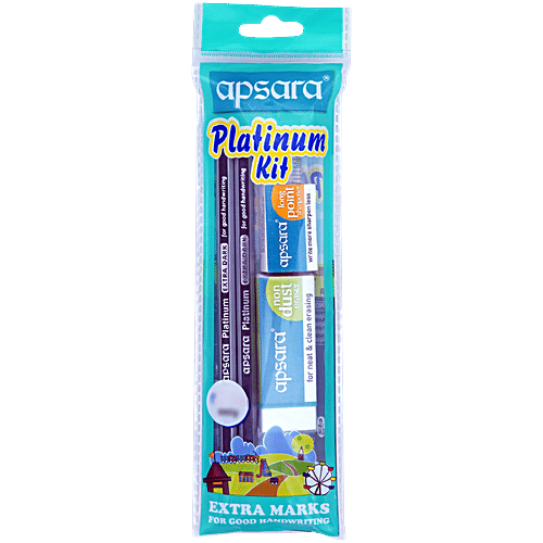 Buy Apsara Platinum Kit - Assorted Stationery, Useful For Children ...