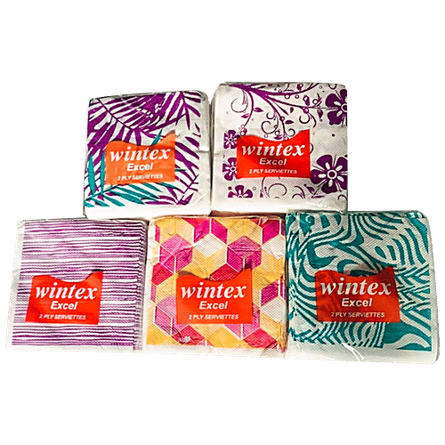 Buy Wintex Excel Paper Napkins - 2 Ply Online at Best Price of Rs 75 ...