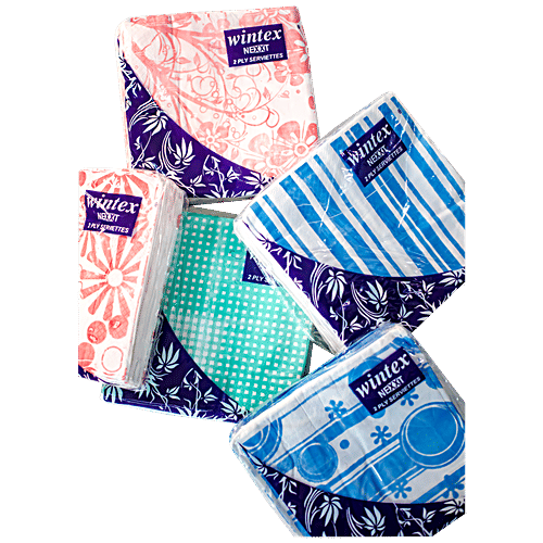 Buy Wintex Paper Serviettes/Napkins - 2 Ply Online at Best Price of Rs ...