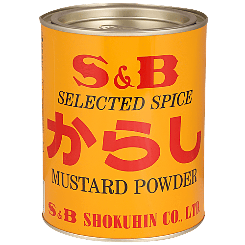 Buy S&B Mustard Powder - Enhances Flavour, For Meat & Veg Dishes Online ...