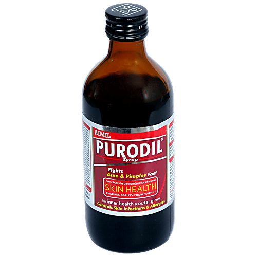 Buy AIMIL Purodil Syrup - Fights Acne & Pimples Online at Best Price of ...