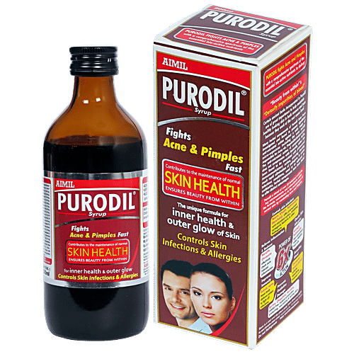 Buy Aimil Purodil Syrup - Fights Acne & Pimples Online at Best Price of ...