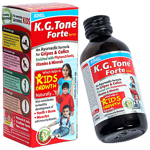 Buy AIMIL K.G Tone Forte Syrup - Treats Colic & Gripes, Boosts Immunity ...