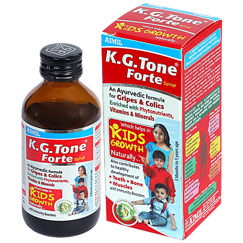 Buy Aimil K.G Tone Forte Syrup - Treats Colic & Gripes, Boosts Immunity ...