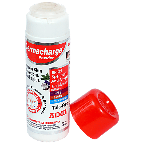 Buy AIMIL Dermacharge Powder - Anti-Fungal Formula, For Skin Infections ...