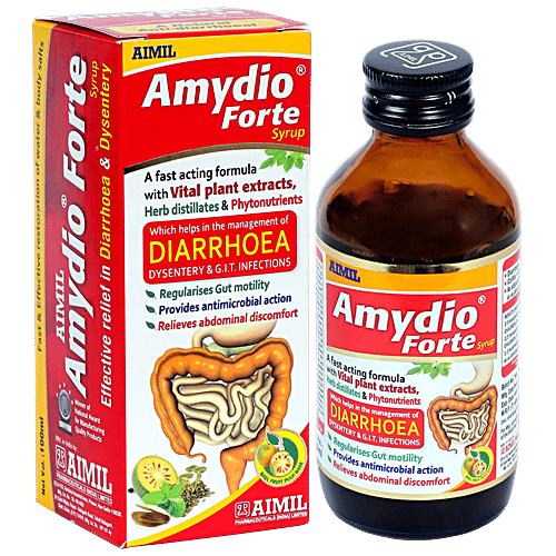 Buy Aimil Amydio Forte Syrup - Fast-Acting Formula, Relieves From ...