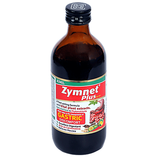 Buy AIMIL Zymnet Plus Syrup - Ayurvedic Formula, Helps Gastric ...