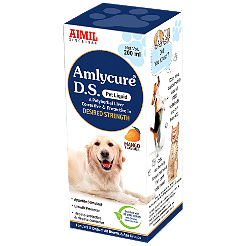 Buy AIMIL Amlycure D.S Pet Liquid - Corrective & Protective Liver Care ...