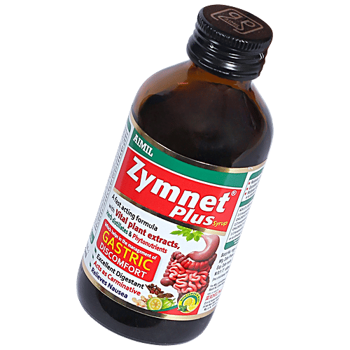 Buy AIMIL Zymnet Plus Syrup - Provides Relief From Gastric Discomfort ...