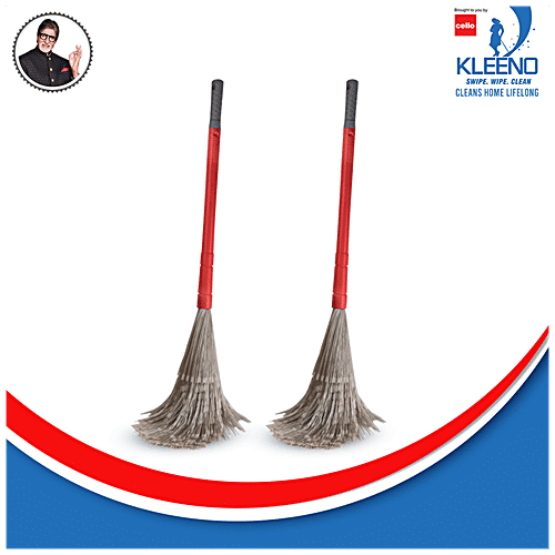 Buy Kleeno by Cello No Dust Broom - With Telescopic Rod, High Quality ...