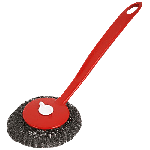 Buy Kleeno by Cello Dura Handy Scourer - High Quality, Easy To Use, Red ...