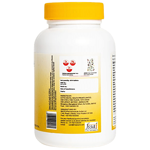 Buy Mojocare CMZ Plus Tablets - Calcium, Magnesium, Zinc & Hadjod ...