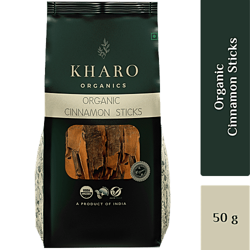 Buy Kharo Organics Organic Dalchini/Cinnamon Sticks - Non GMO, High In ...