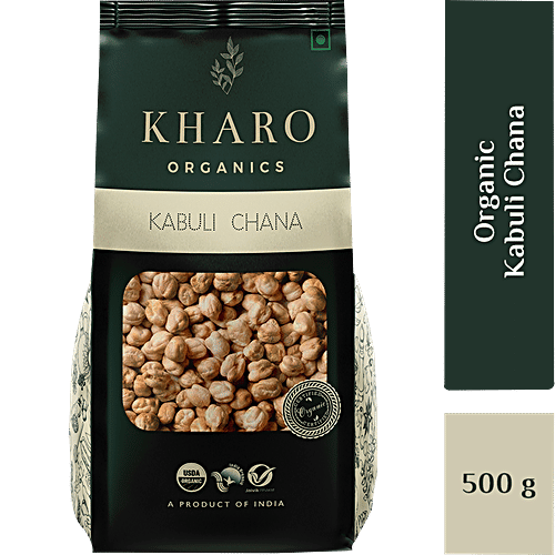 Buy Kharo Organics Kabuli Chana/Chickpea - Organic, Non GMO, High In Nutrition, Chemical Free ...