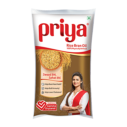 Buy Priya Rice Bran Oil - 100% Physically Refined Online at Best Price of Rs 198 - bigbasket