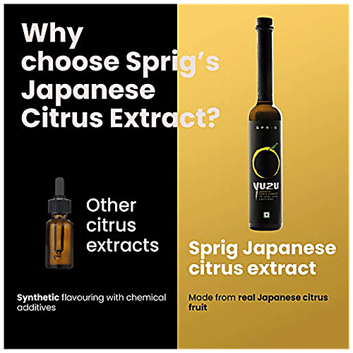 Buy Sprig Gourmet Yuzu Extract - Japanese Culinary Yuzu Extract for ...