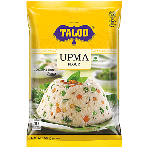 Buy TALOD Upma Flour - Healthy & Tasty, Makes 10 Servings Online at ...