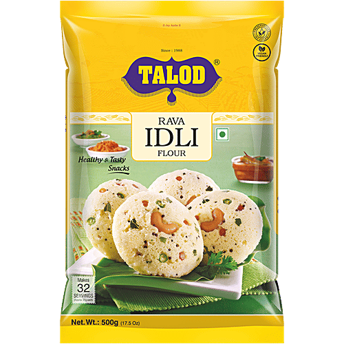 Buy TALOD Rava Idli Flour - Healthy & Tasty, Makes 32 Servings Online ...