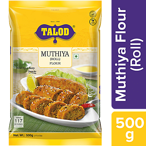 Buy Talod Muthiya Flour - Healthy & Tasty, Makes 117 Servings Online at ...