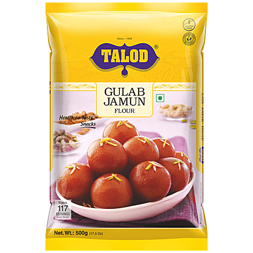 Buy TALOD Gulab Jamun Flour - Healthy & Tasty, Makes 117 Servings ...