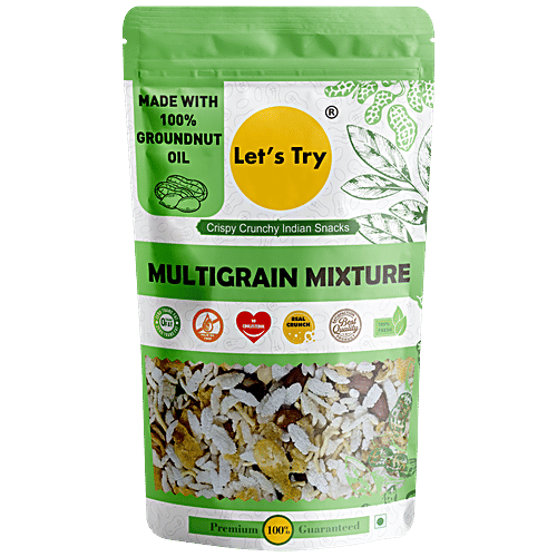 Buy Let's Try Multigrain Mixture Snacks - Crispy, Crunchy, High In ...